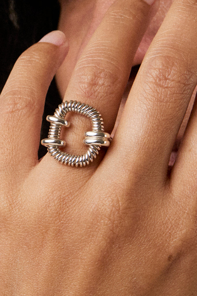 Coil Hatch Ring – zohra rahman
